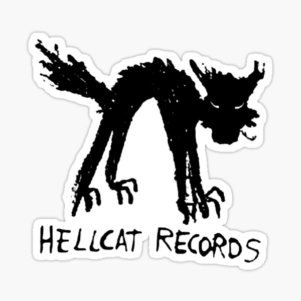 "Hellcat " Sticker for Sale by Magicfox | Redbubble