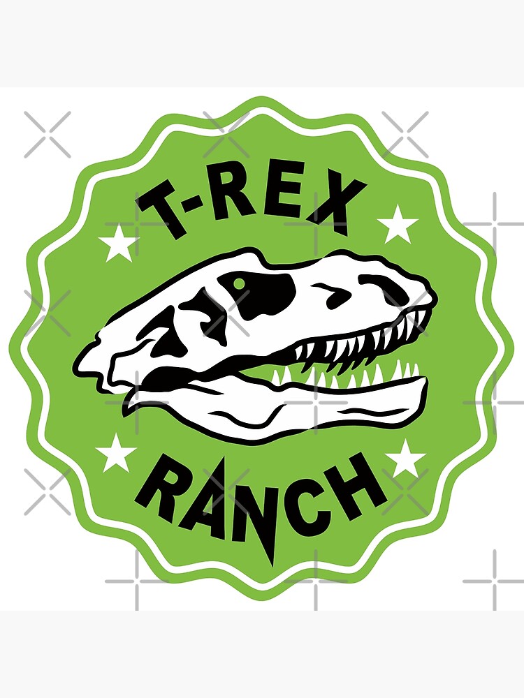 "T Rex Ranch" Poster for Sale by ArmandGiftshop | Redbubble