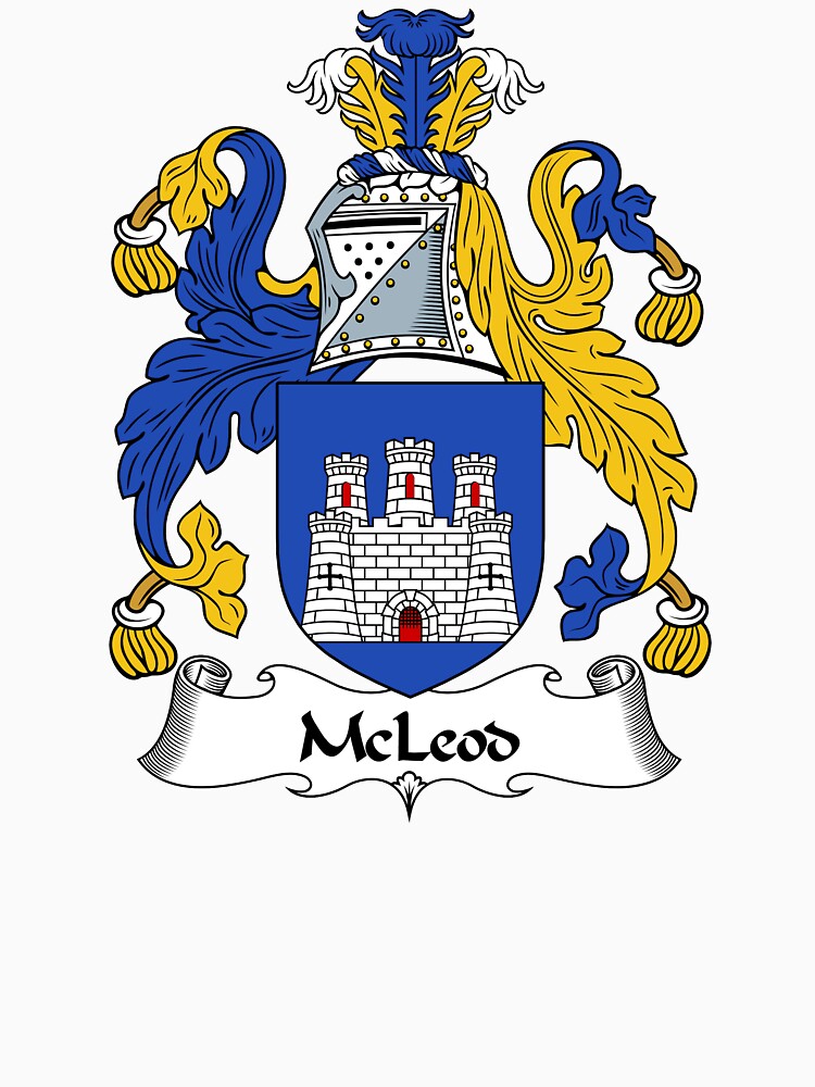 "McLeod Coat of Arms / McLeod Family Crest" T-shirt for Sale by ...