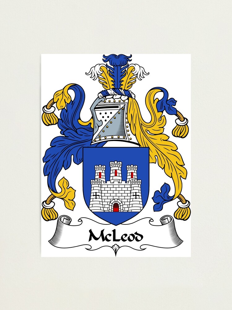 Lámina fotográfica «Escudo de McLeod / Escudo de la familia McLeod» de ...