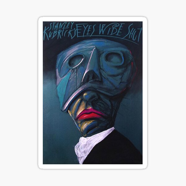 "Stanley Kubrick's Eyes Wide Shut Poster" Sticker for Sale by ...