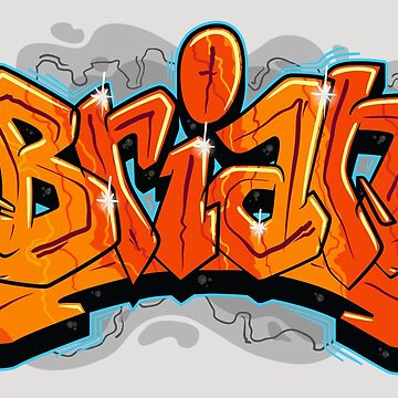 "Brian Graffiti Name" Poster for Sale by NameGraffiti | Redbubble