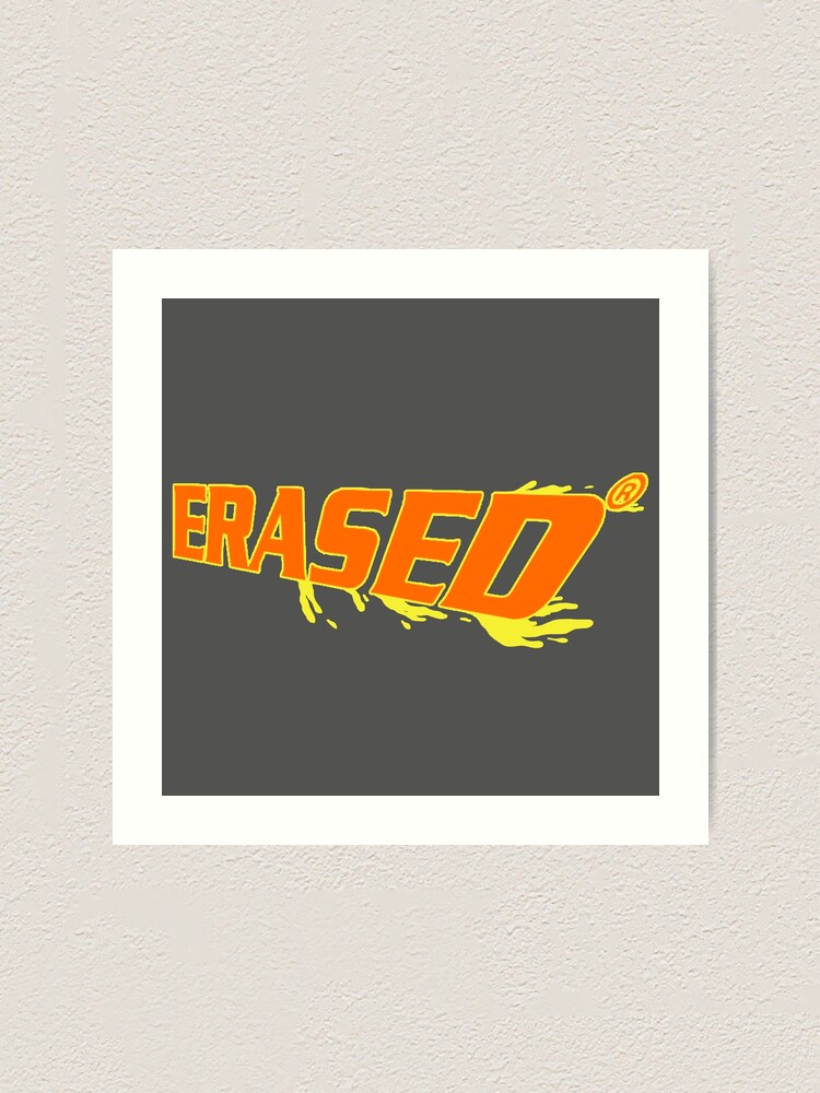 "Copie de ERASED PROJECT. (Yellow / Green LOGO)" Art Print by Kxwee ...