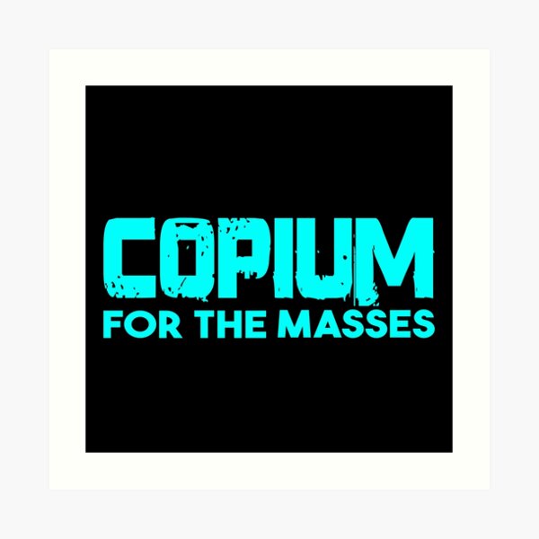 Copium Art Prints | Redbubble