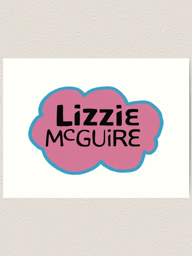 "Lizzie McGuire Logo" Art Print for Sale by ethelabel | Redbubble