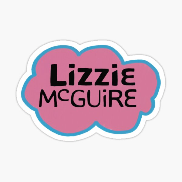 "Lizzie McGuire Logo" Sticker for Sale by ethelabel | Redbubble