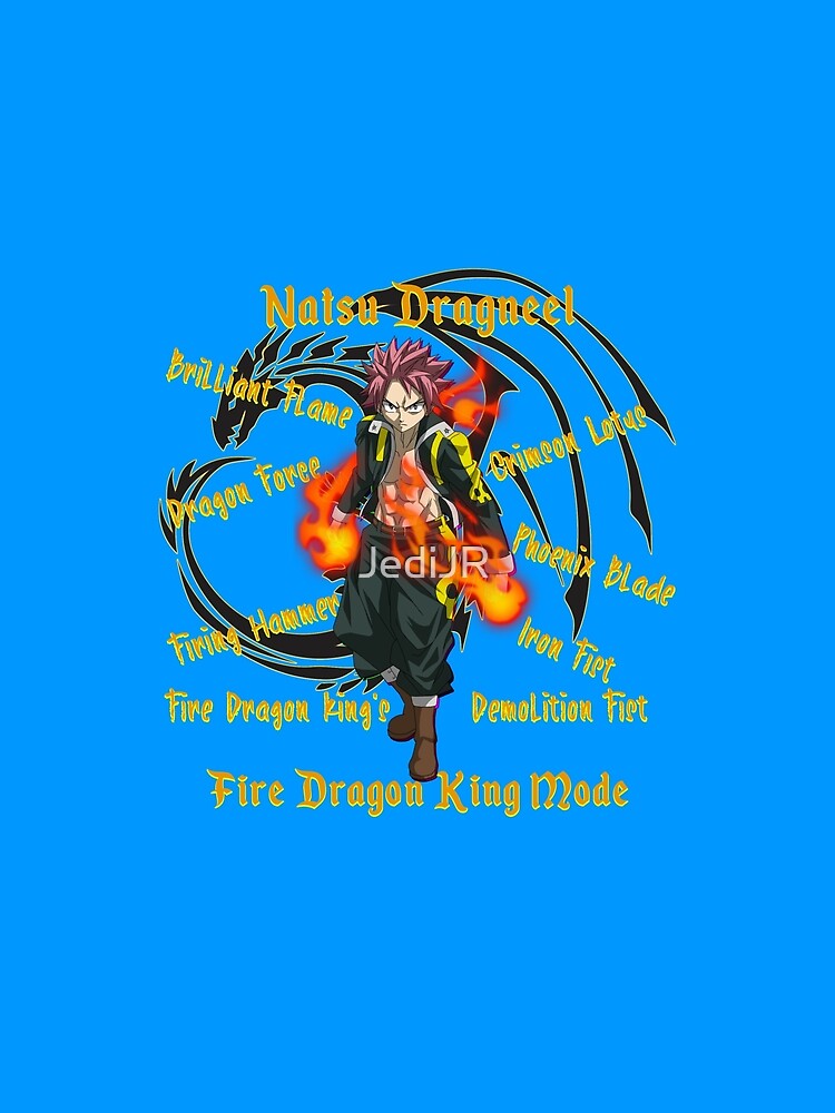 "Fairytail - Fire Dragon King Mode" Poster by JediJR | Redbubble