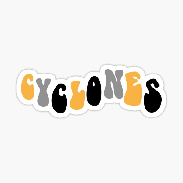 "Cyclones" Sticker for Sale by hhdancing | Redbubble