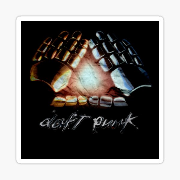 "Daft Epilogue Punk 2021 Hands Breakup" Sticker by cmdesign115 | Redbubble