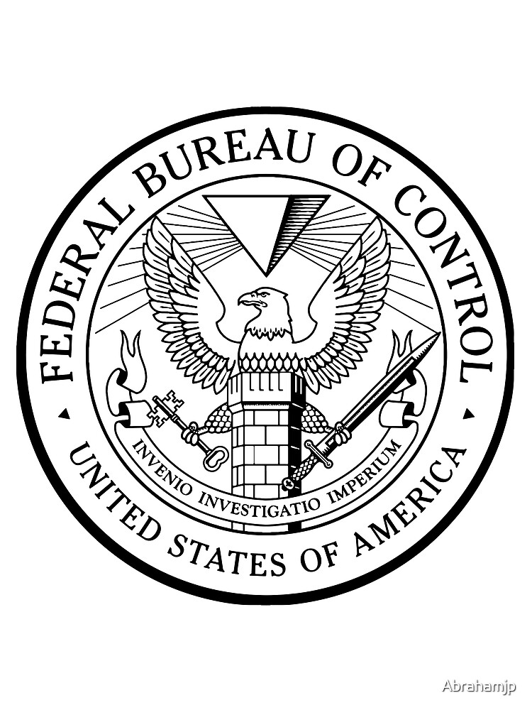 "FBC- Federal Bureau of Control " Poster for Sale by Abrahamjp | Redbubble