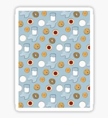 Milk and Cookies: Stickers | Redbubble
