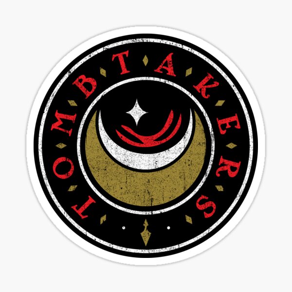 "The Tombtakers" Sticker for Sale by huckblade | Redbubble