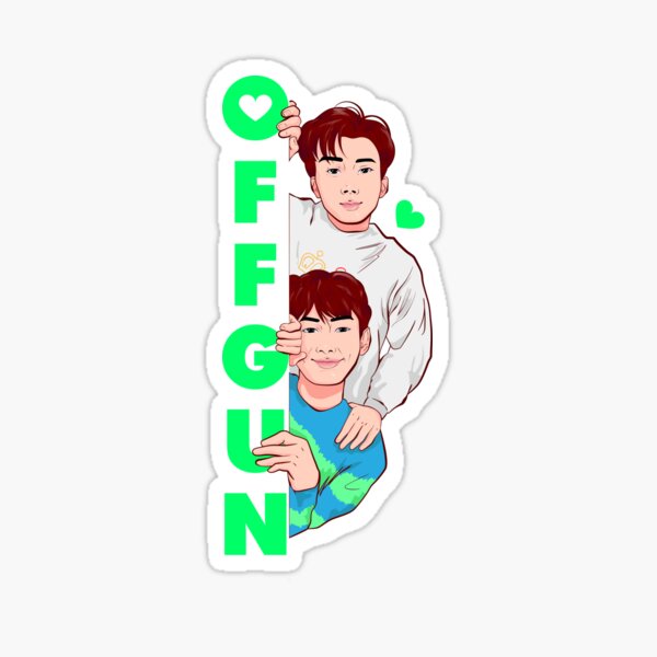 "Offgun" Sticker for Sale by itzelmedinar | Redbubble