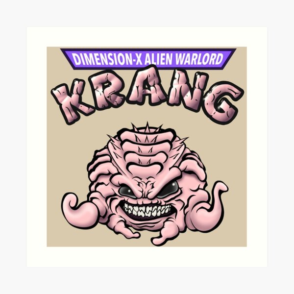 "Krang logo" Art Print by wil2liam4 | Redbubble