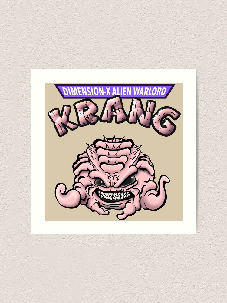 "Krang logo" Art Print by wil2liam4 | Redbubble