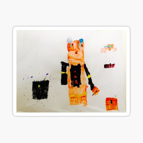 Minecraft Ghast Stickers | Redbubble