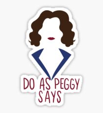 Peggy Carter: Stickers | Redbubble
