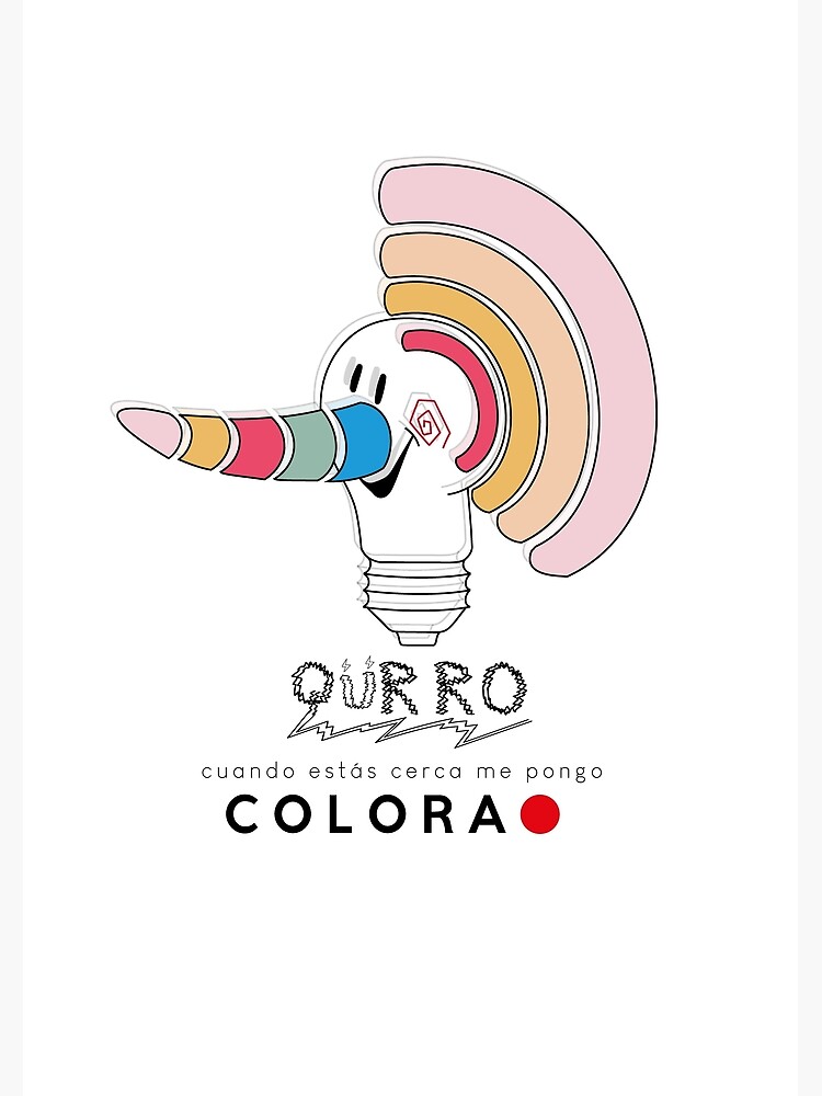 "Curro (Expo 92 '), light bulb version." Poster by cucutrap | Redbubble