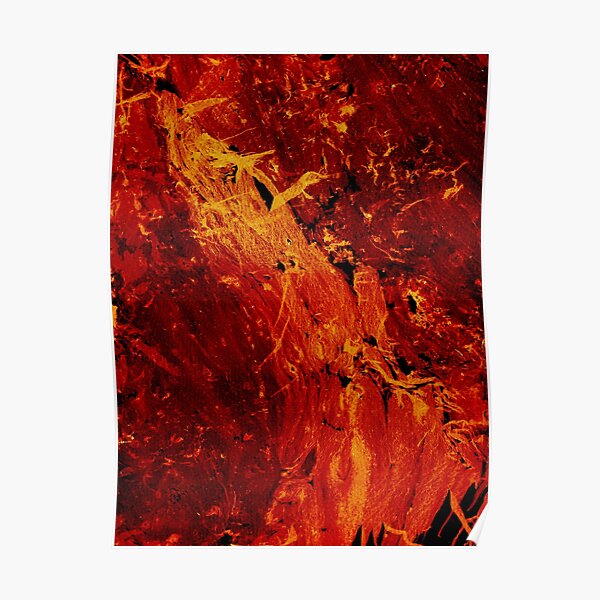 "Magma" Poster by SublimeOverload | Redbubble