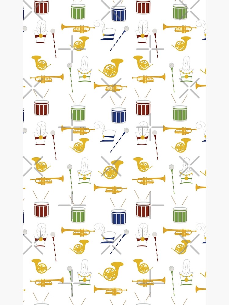 "Marching Band" Poster by SVaeth | Redbubble