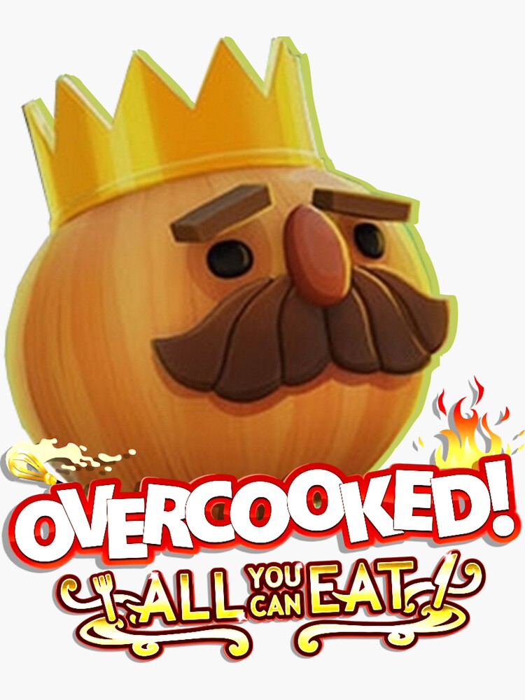 "Overcooked! All You Can Eat Logo" Sticker by syle1990 | Redbubble