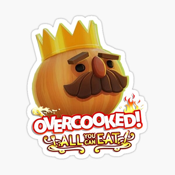 "Overcooked! All You Can Eat Logo" Sticker by syle1990 | Redbubble