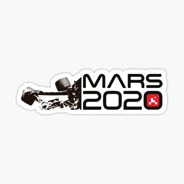 "Mars Perseverance Mission 2020" Sticker for Sale by jmozota | Redbubble