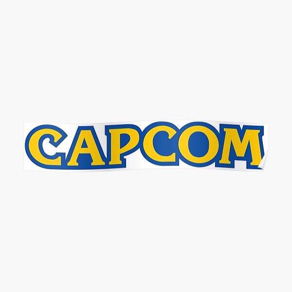 "Capcom Logo" Poster by TheOTrain | Redbubble