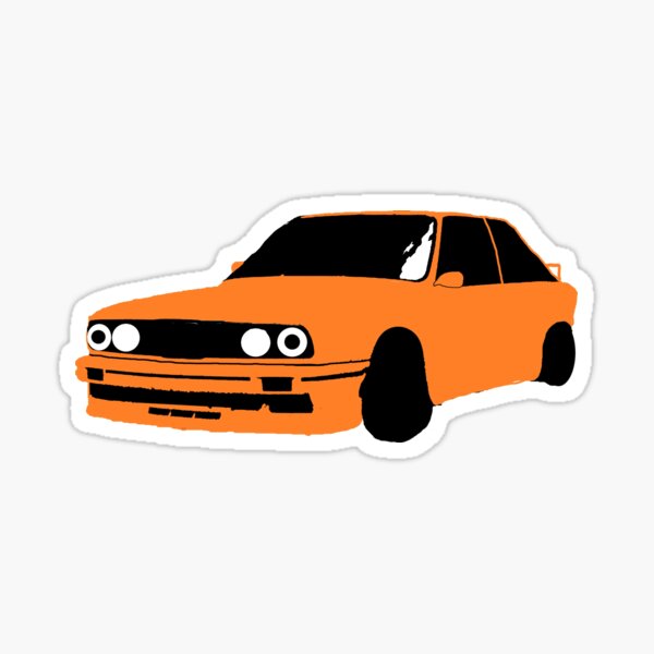 "Nostalgia Ultra car" Sticker for Sale by Hisdoughnut | Redbubble