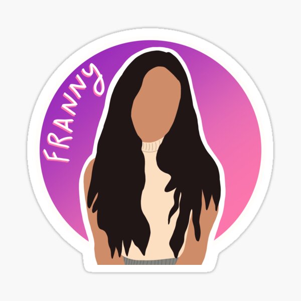 "Franny" Sticker for Sale by passion23 | Redbubble