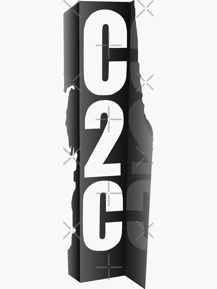 "C2C Signpost" Sticker by cycleexplorers | Redbubble