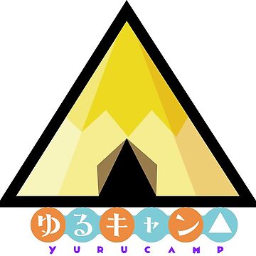 "Yuru Camp Tent Logo" Sticker for Sale by Bambeau | Redbubble