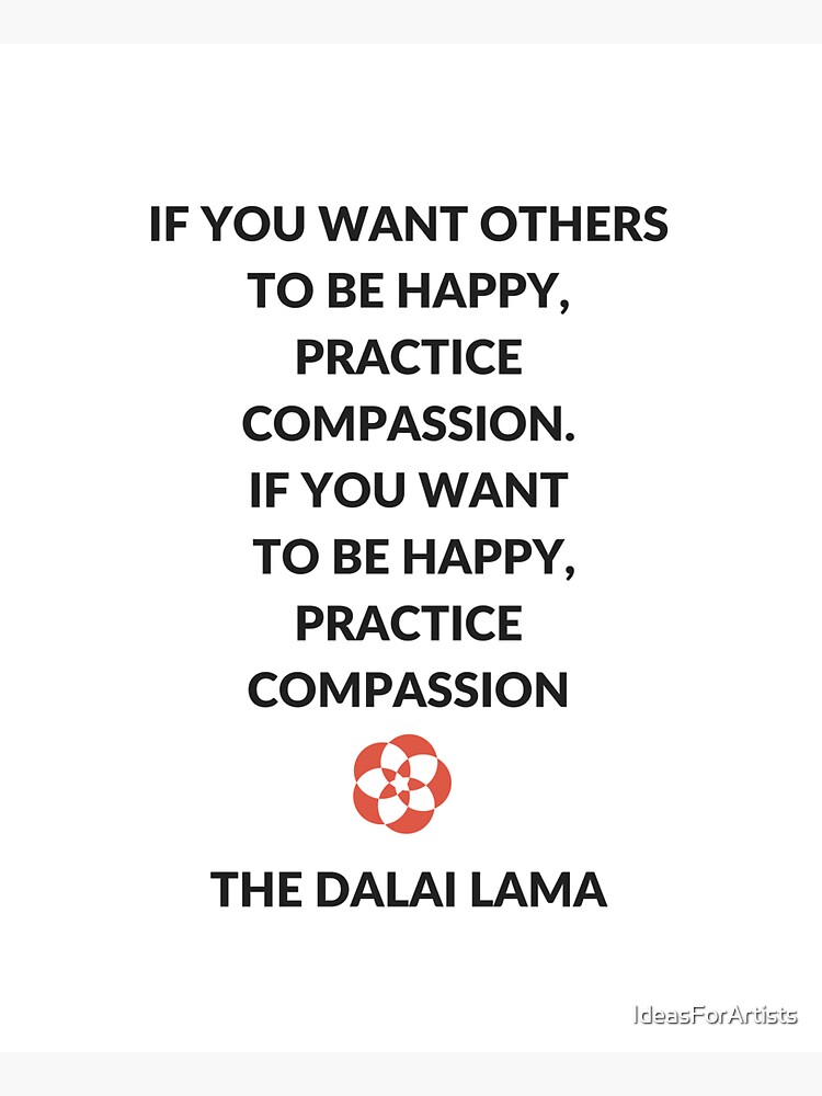 "Compassion" Sticker by IdeasForArtists | Redbubble