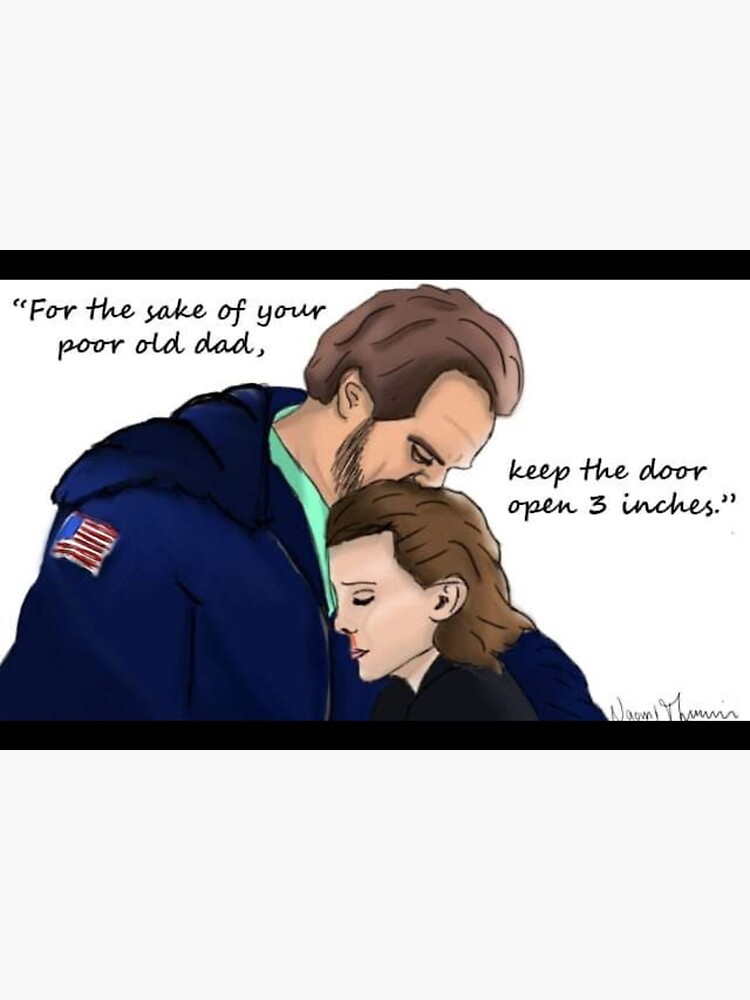 "Hopper and Eleven" Sticker for Sale by NaomisDesigns | Redbubble