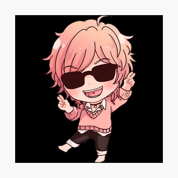 Lámina Fotográfica El Club Más Lindo De Yarichin B Cute Chibi De Anime T Shirts Redbubble