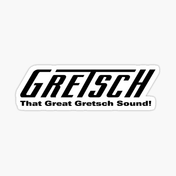 "Gretsch Great Trending" Sticker by farhatmatrin | Redbubble