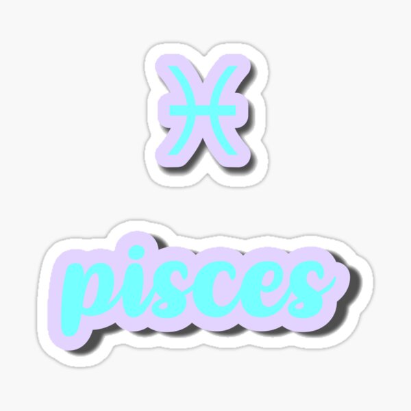 "pisces ~ sticker pack " Sticker by peachypipe | Redbubble