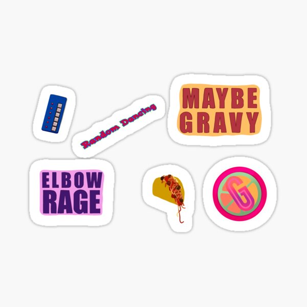 "iCarly Sticker Set (6 ct)" Sticker for Sale by LaceyOlivia | Redbubble