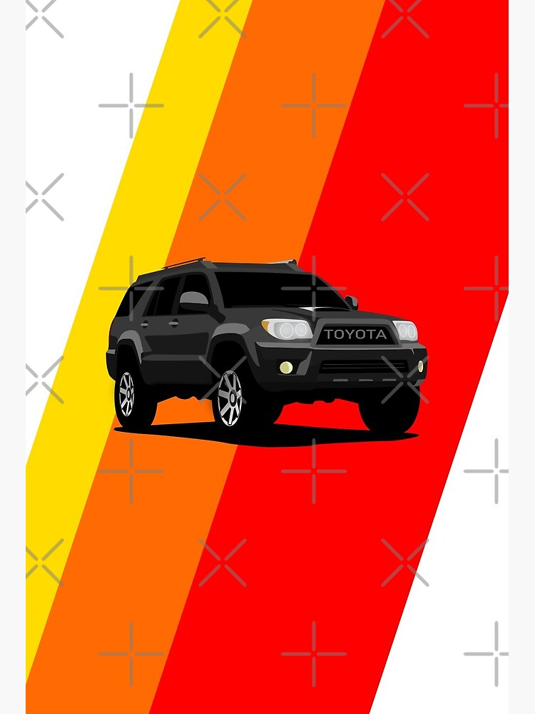 "Toyota 4runner" Art Board Print for Sale by Doug1234 | Redbubble