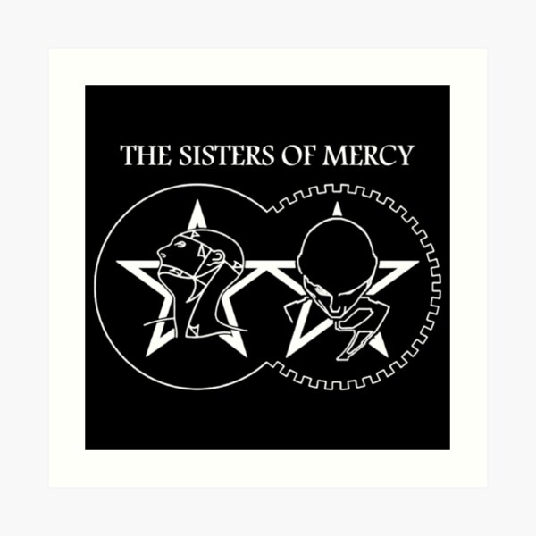 "Extra Ordinary Art Design Of The Sisters Of Mercy Logo" Art Print for ...