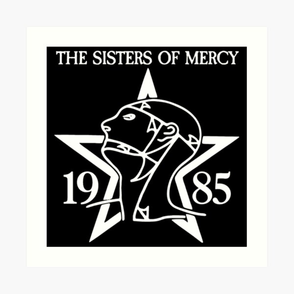 "Extra Ordinary Art Design Of The Sisters Of Mercy Logo" Art Print for ...