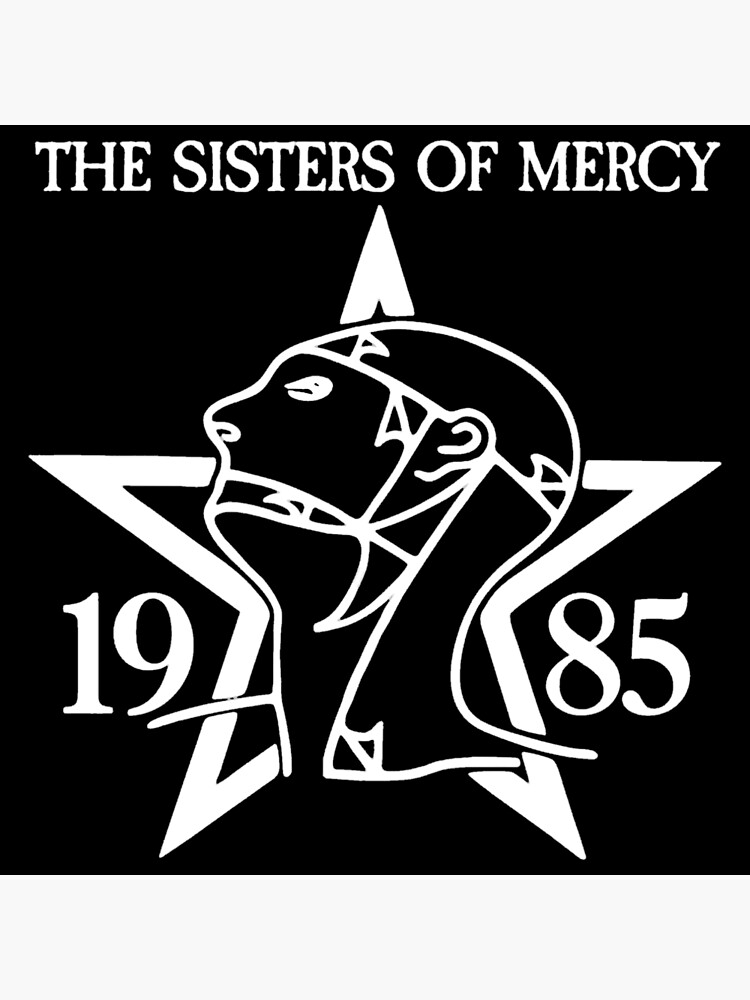 "Extra Ordinary Art Design Of The Sisters Of Mercy Logo" Art Print for ...