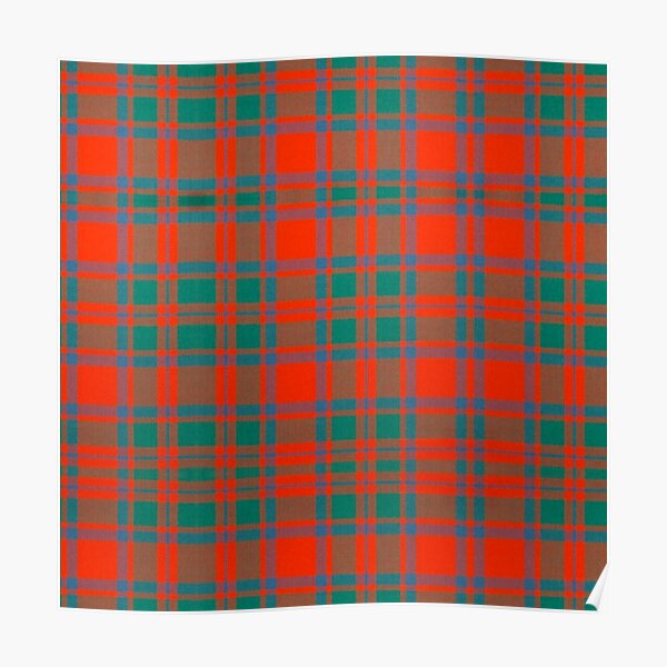 "MACINTOSH CLAN ANCIENT TARTAN" Poster by tartans | Redbubble