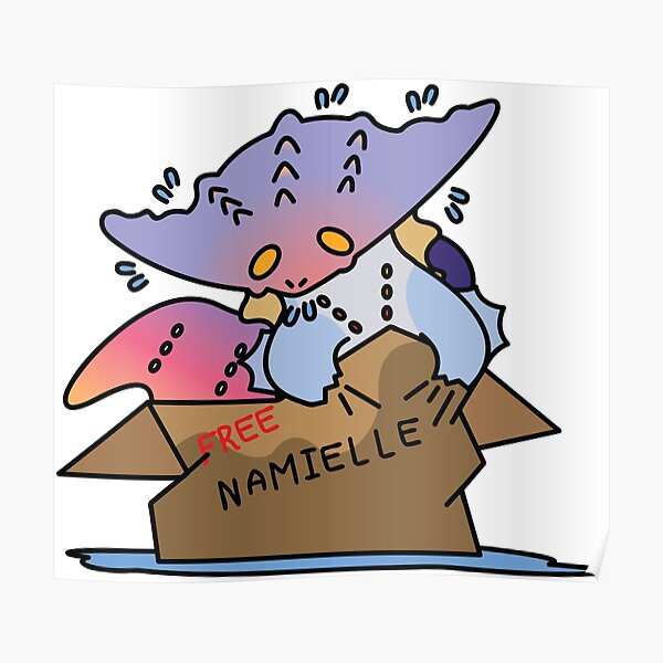 "free namielle" Poster by monsterart- | Redbubble
