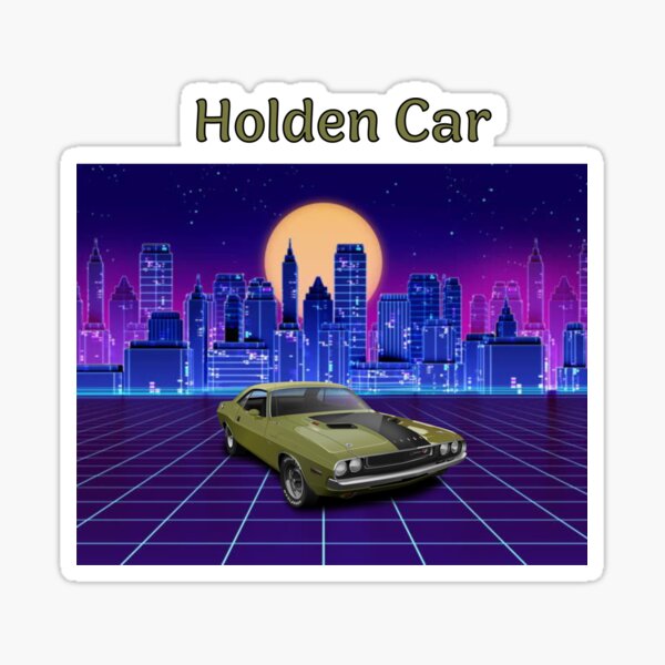 "Holden HR Car" Sticker by Melvaint | Redbubble
