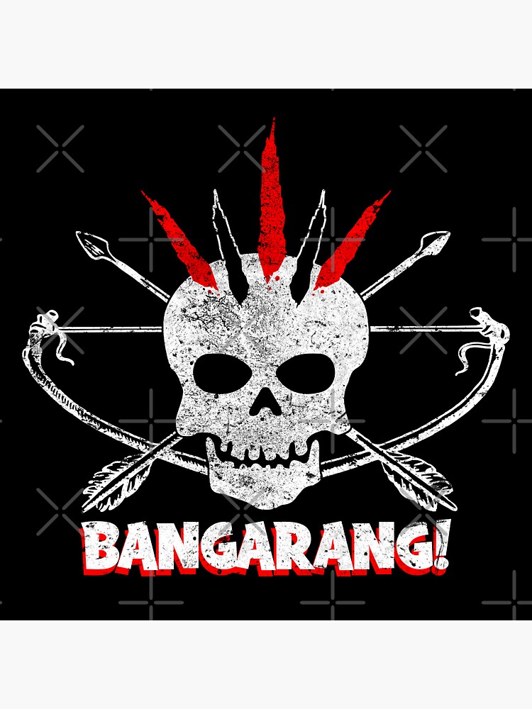 "Bangarang! Rufio Skull" Sticker for Sale by -KillerCute- | Redbubble