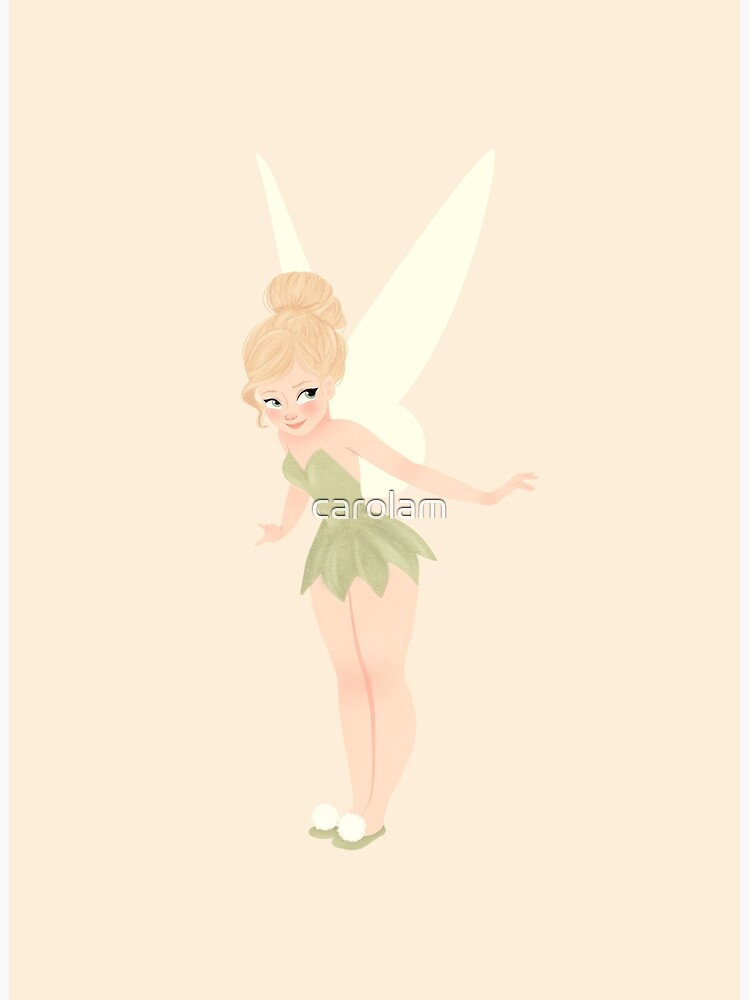"Tinker Bell | illustration" Art Print by carolam | Redbubble