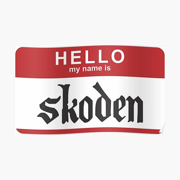 Skoden Posters | Redbubble