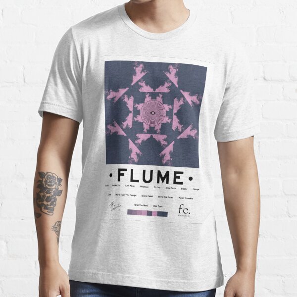 "Flume Self Titled Album- Tracklist" T-shirt for Sale by sblankdesigns ...