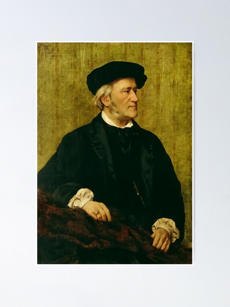 "Vintage Richard Wagner" Poster for Sale by rufushawkins34 | Redbubble